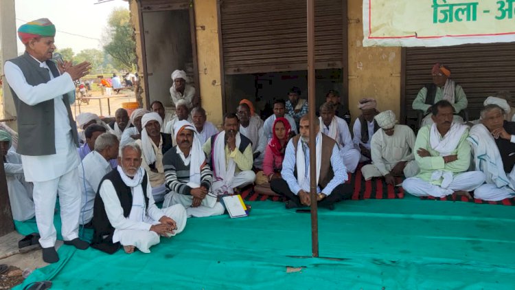 डोरोली बस स्टैंड पर किसानों ने मनाया विजय दिवस - Latest Alwar Hindi ...